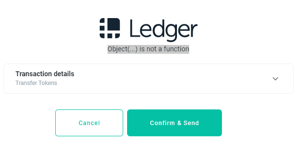 レジャーライブの「Tは関数ではありません」エラーメッセージ | ledgerhqのブログ