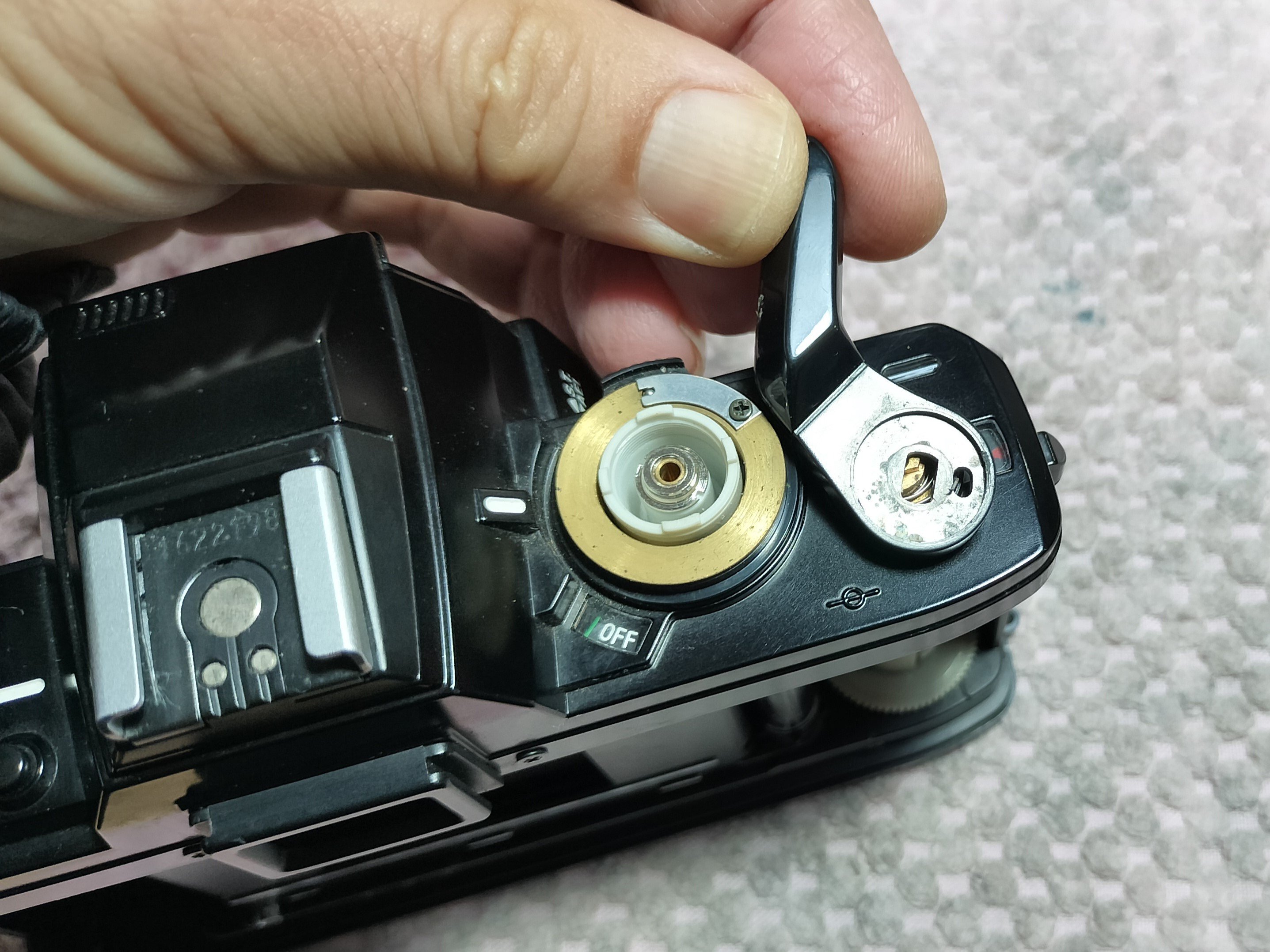 Minolta X-700の分解|フィルムカメラ修理のアクアカメラ Minolta X-700の分解|フィルムカメラ修理のアクアカメラ