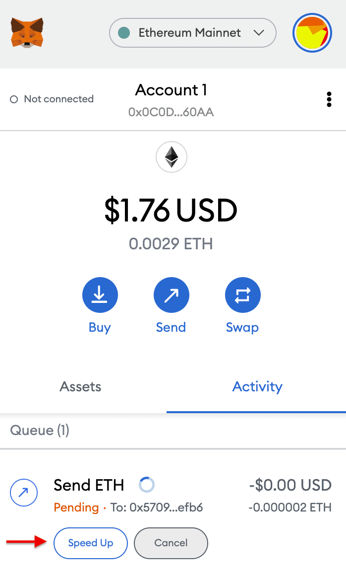 保留中のトランザクション Ledger Live｜Maria