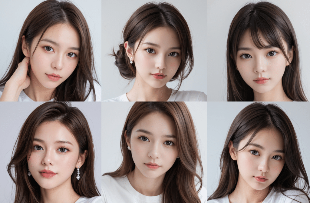 【全56種類】HARUKI_MIXで“あなただけの推し顔”が見つかる！『HARUKI_MIX顔図鑑』｜HARUKI ｜ AI美女クリエーター