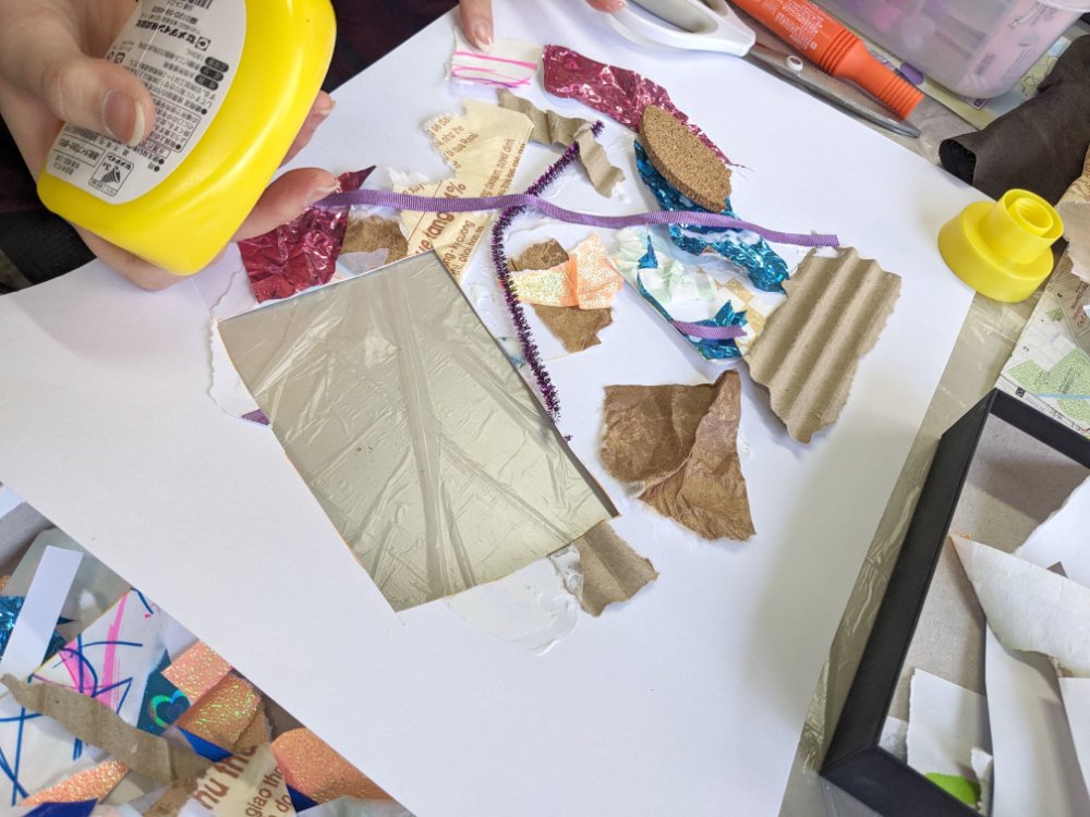 コラージュの可能性が広がる！2日間満席のワークショップ開催報告:2日目｜Akemi Kodama