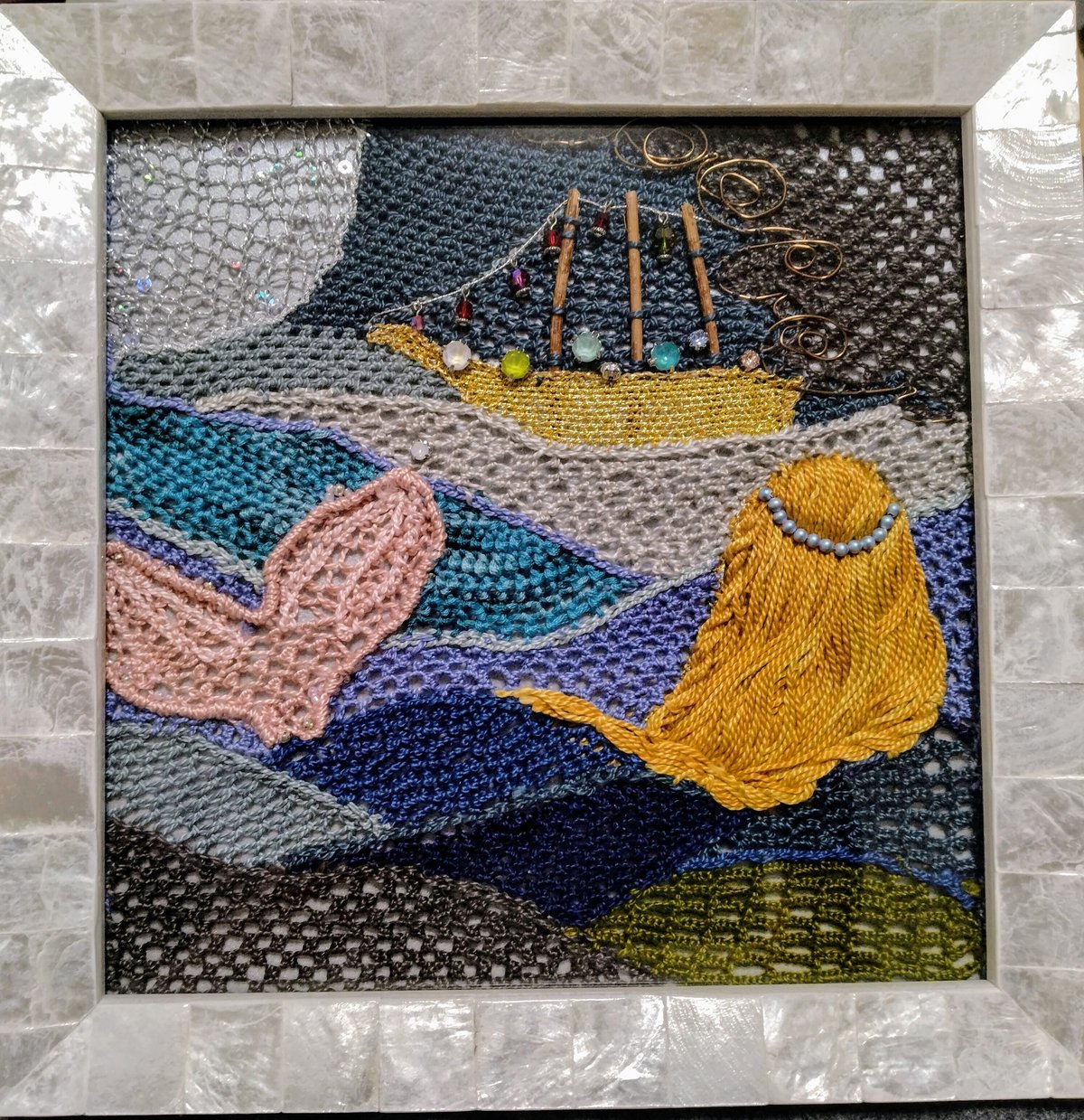 欧州農家のレース＊メッシュワーク｜わたしの手仕事｜Ise-roku☆こどもの日本語教材について考える