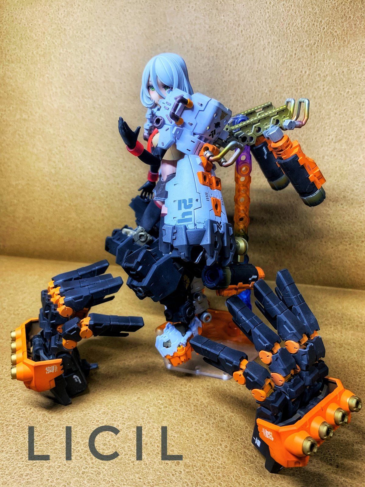 年明け最初に製作したプラモデル。バスタードールタンク｜Licil