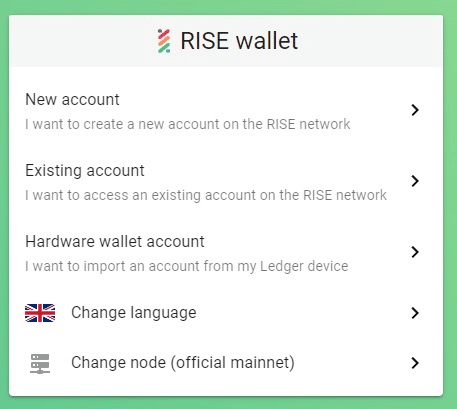Ledger WalletにRise（RISE)を保管する方法｜Dorothy