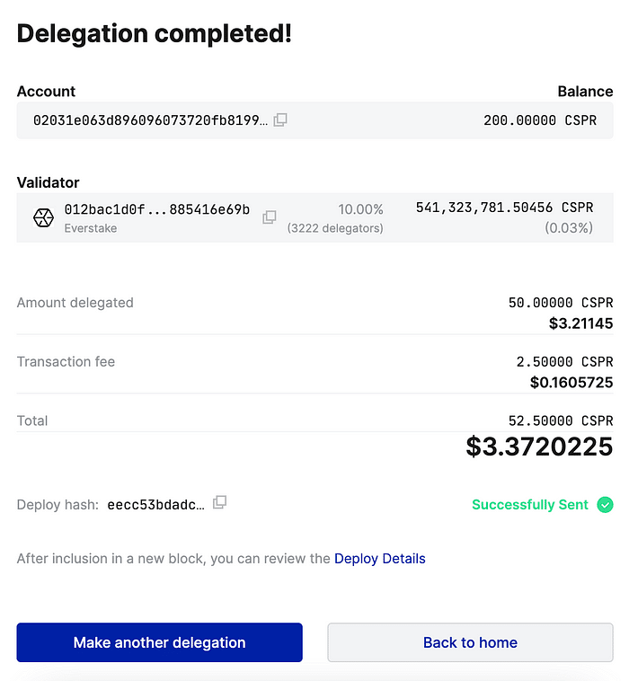 Ledger Wallet で Casper (CSPR) をステーキングする方法 | ledgerhqのブログ