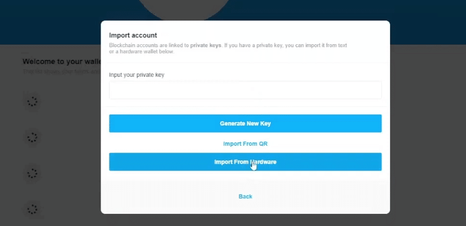 サードパーティのアプリでLEDGER EOSアカウントを作成｜Maria