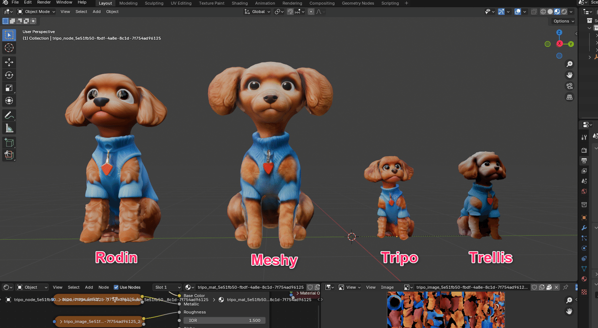 建築ビジュアルCG × AI活用法㉓｜AI 3Dモデル自動生成ツール徹底比較：Rodin・Meshy・Tripo・Trellisの精度と特徴と ...
