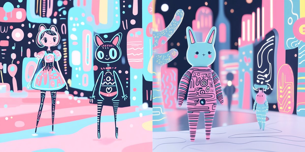 【Midjourney】sref code♥｜chuka