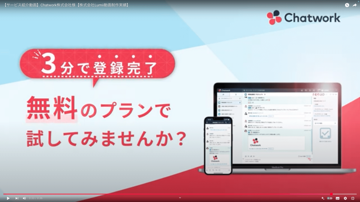 「Chatwork」のサービス紹介動画を分析！｜すず@アニメーション制作