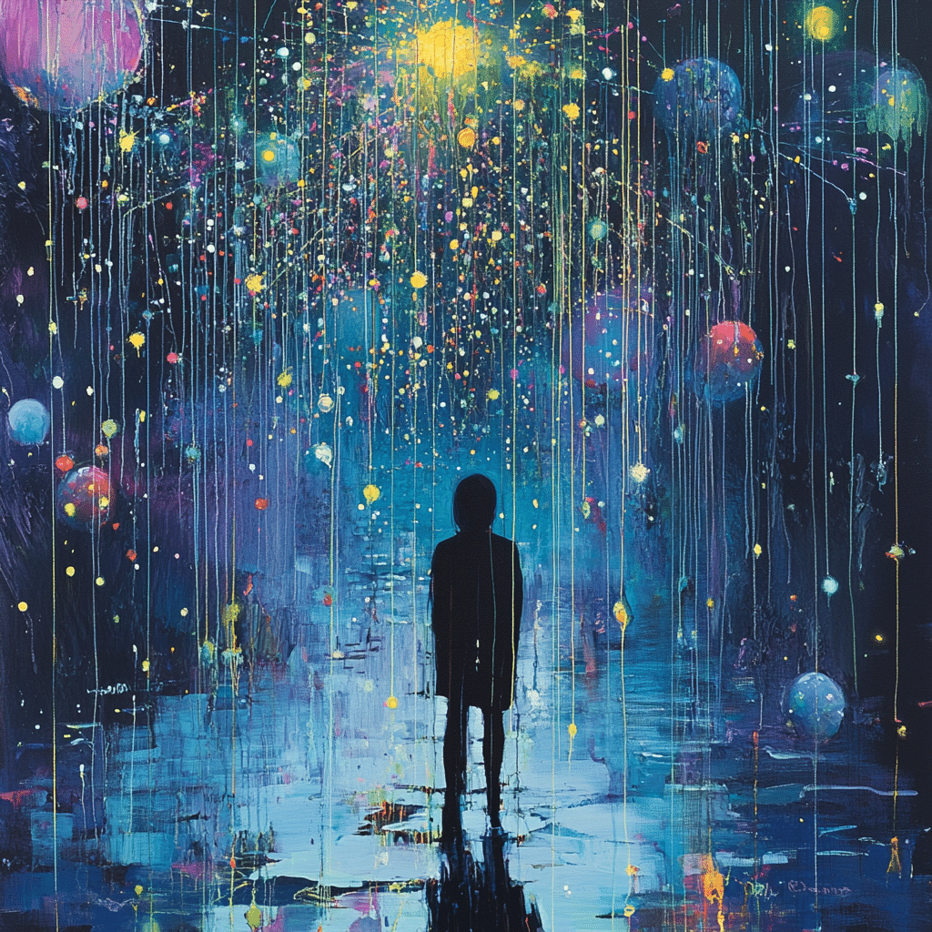 #535 AI実験_俳句の解釈 「だまされし星の光や小夜時雨」羽紅｜松石圭介 / Emolution