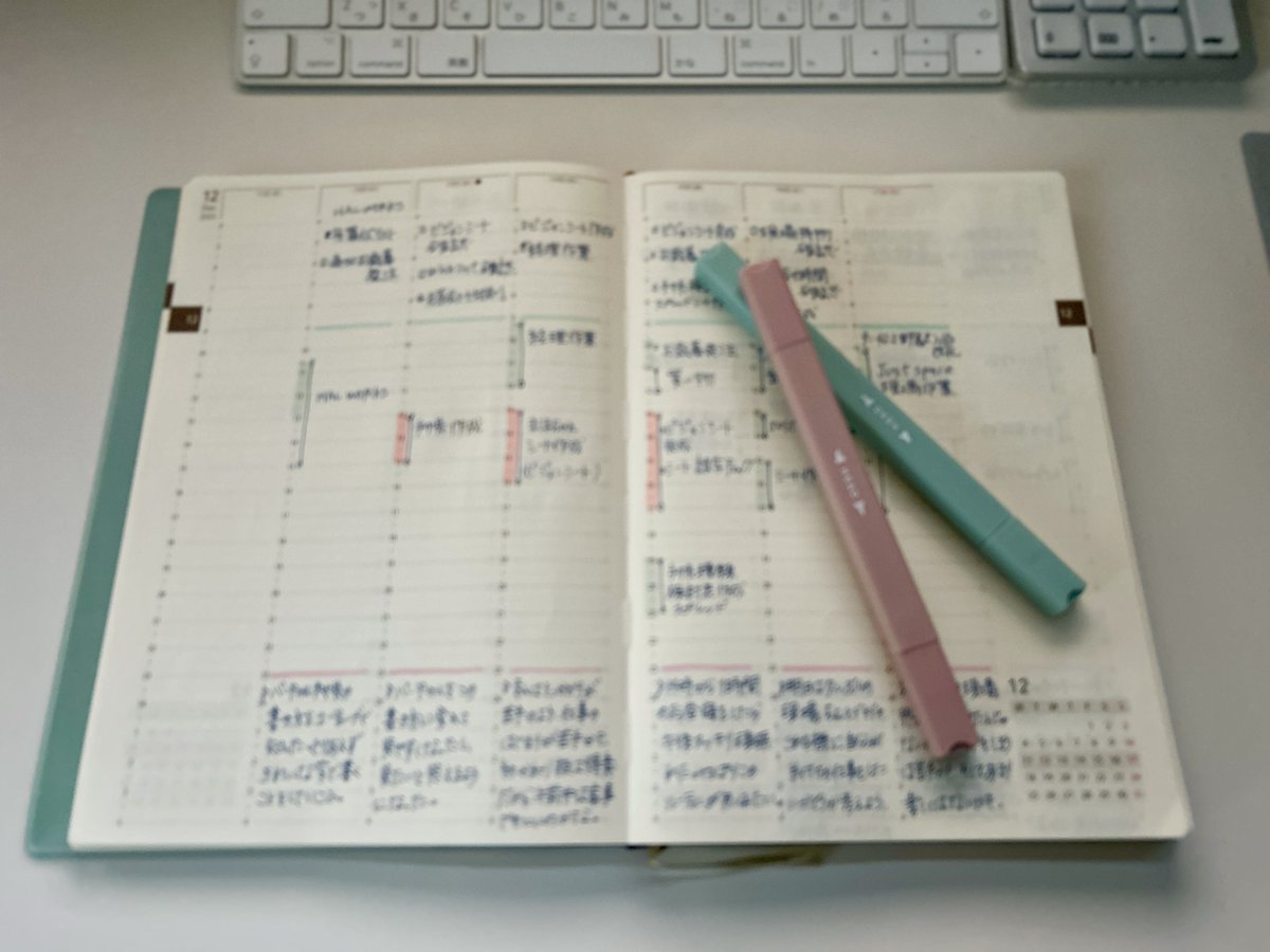 手帳時間を取る方が結局時短｜Racca