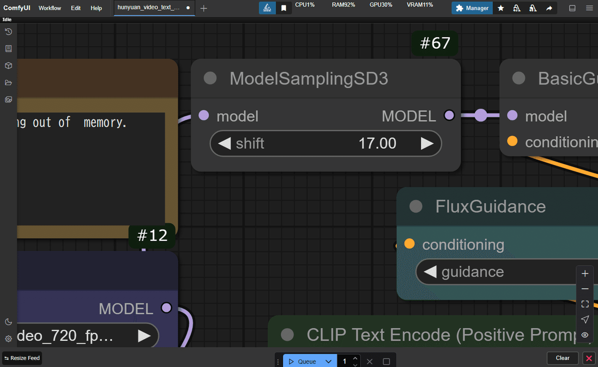 ComfyUI HunyuanVideo FastVideoで高速生成ができた 6stepsなら3分も｜Yuki