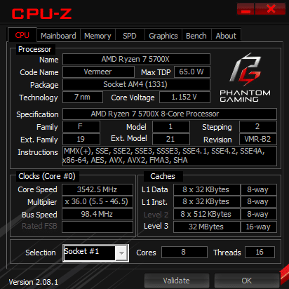 CPU交換】Ryzen5-5600G→Ryzen7-5700Xへの交換(すっぽん回避 CPU交換】Ryzen5-5600G→Ryzen7-5700Xへの交換(すっぽん回避