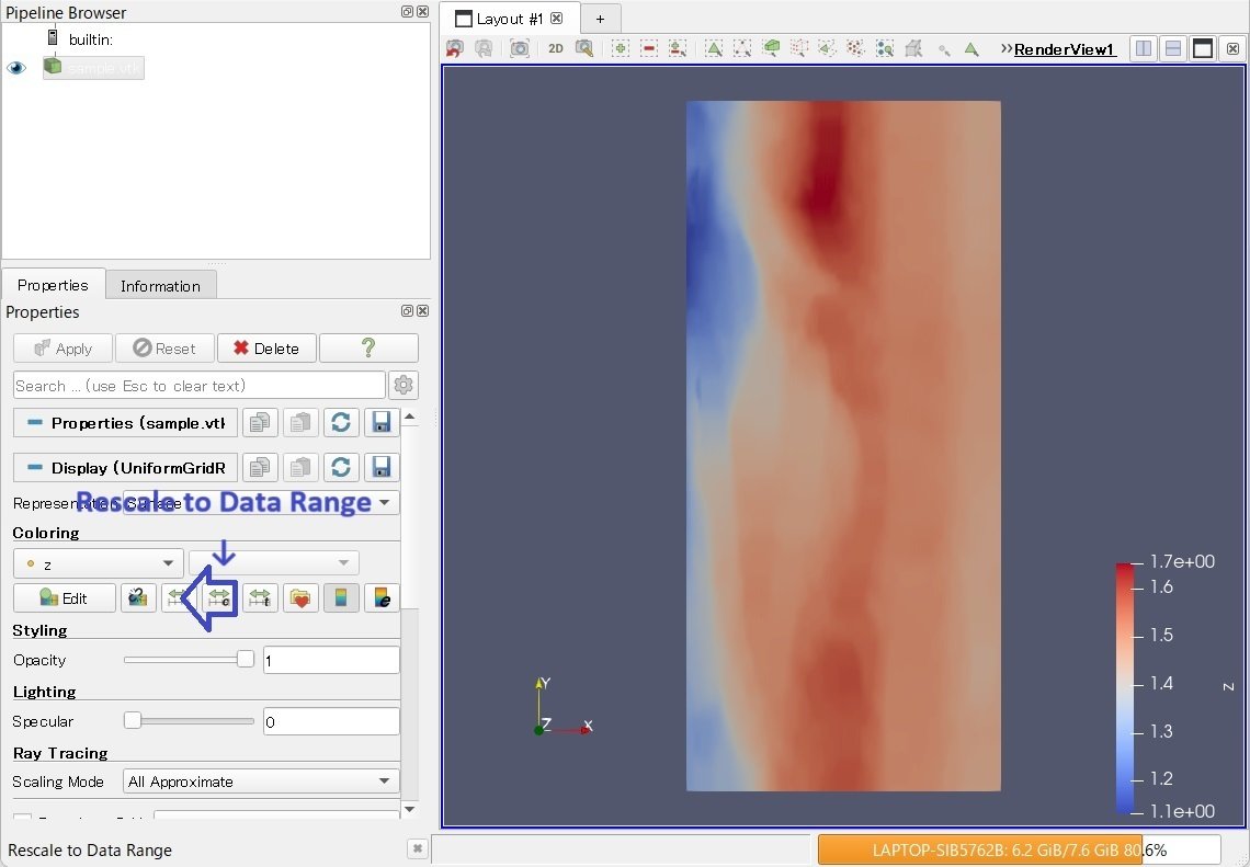 表面テクスチャの可視化-CSV形式をVTK形式に変換-｜yuuwa