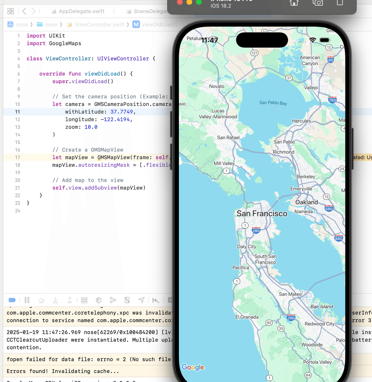 Google Map SDKを使ってiOSアプリにGoogleの地図を表示する｜Tama [企画~デザイン~開発~マーケティング、全部勉強したい]