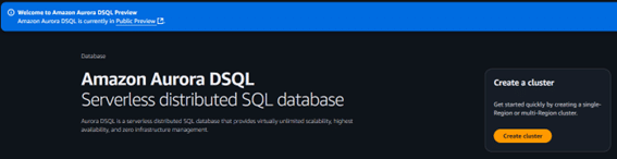 開発コラム：Amazon Aurora DSQLのマルチリージョンクラスターを試してみた｜DX推進サポーター