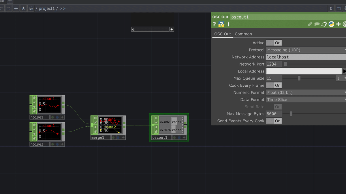 touchdesignerからmax/mspにosc通信でメッセージを送る方法メモ｜fendoap