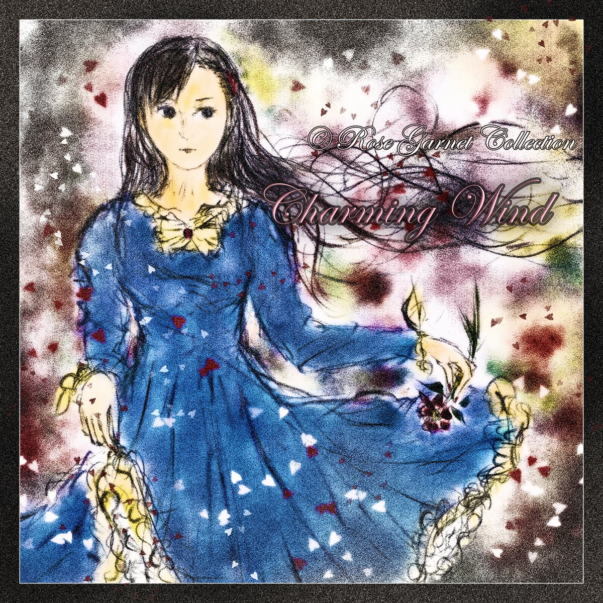 Charming Wind：ロゴをつくって、ちょっと遊んでみました😊 my illustration｜Rose Garnet