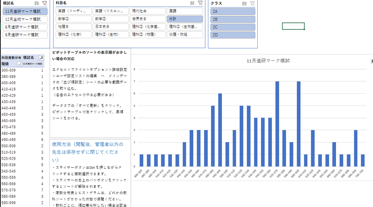 D07_【無料配布】模試の自己採点を3分で見える化！Excelダッシュボードの活用術｜シンパクト和先生