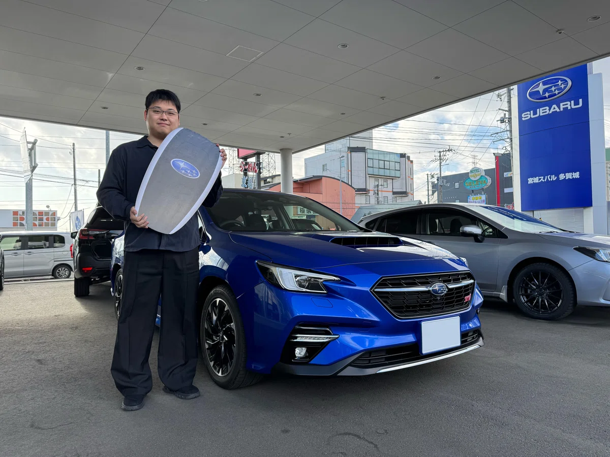 LEVORG STI Sport EX Black Interior Selection ご納車｜スバル東北 宮城｜フォトギャラリー