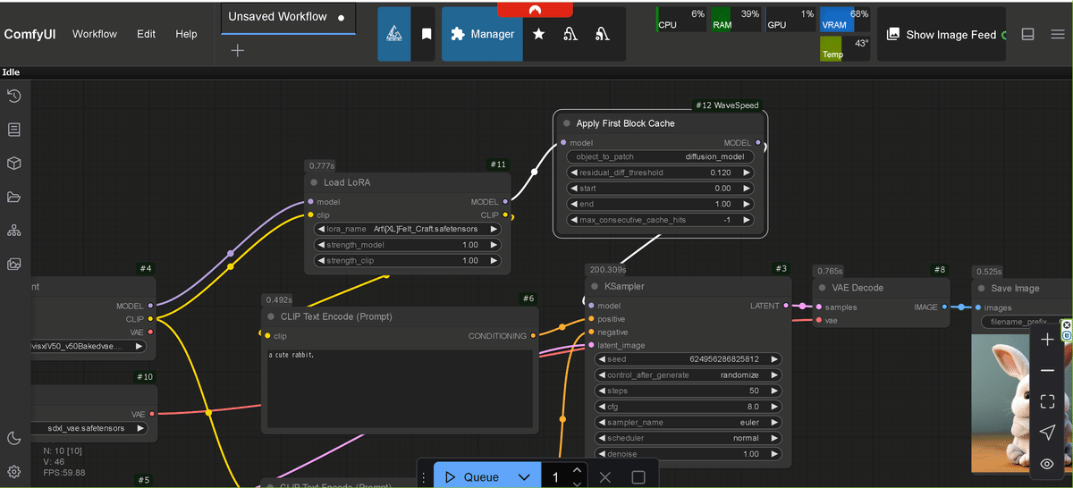 Comfy WaveSpeed on Windows｜GJL