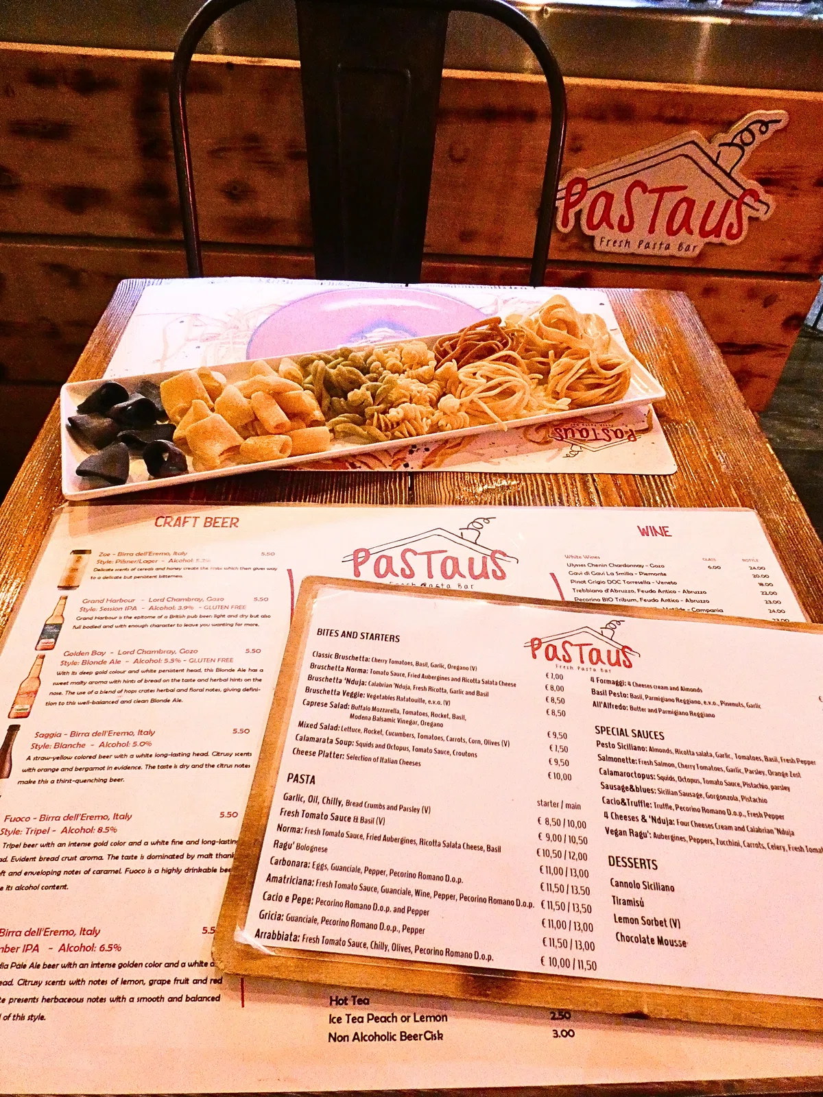 【マルタ・グルメレポ】バレッタのパスタ専門店「Pastaus」｜JUNJUN