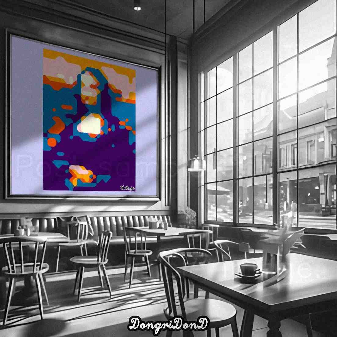 何に見えますか？ 作品展示イメージ [AR-003]｜DongriDonD