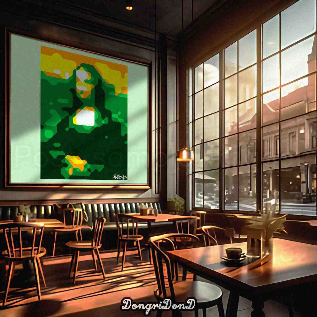 何に見えますか？ 作品展示イメージ [AR-003]｜DongriDonD