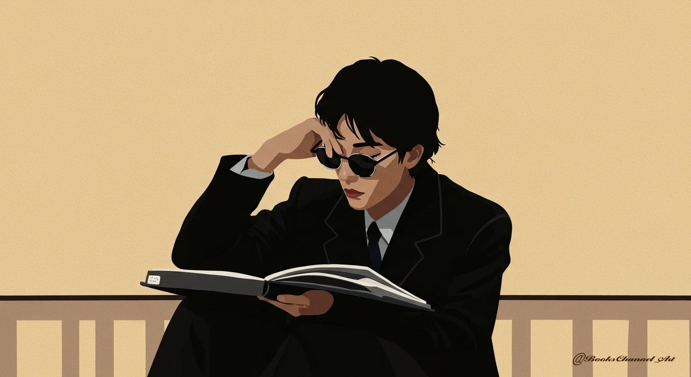 作品名: 知的遊泳、黒曜の眼差し：都会の読書風景 (BooksChannel Art)｜Books Channel