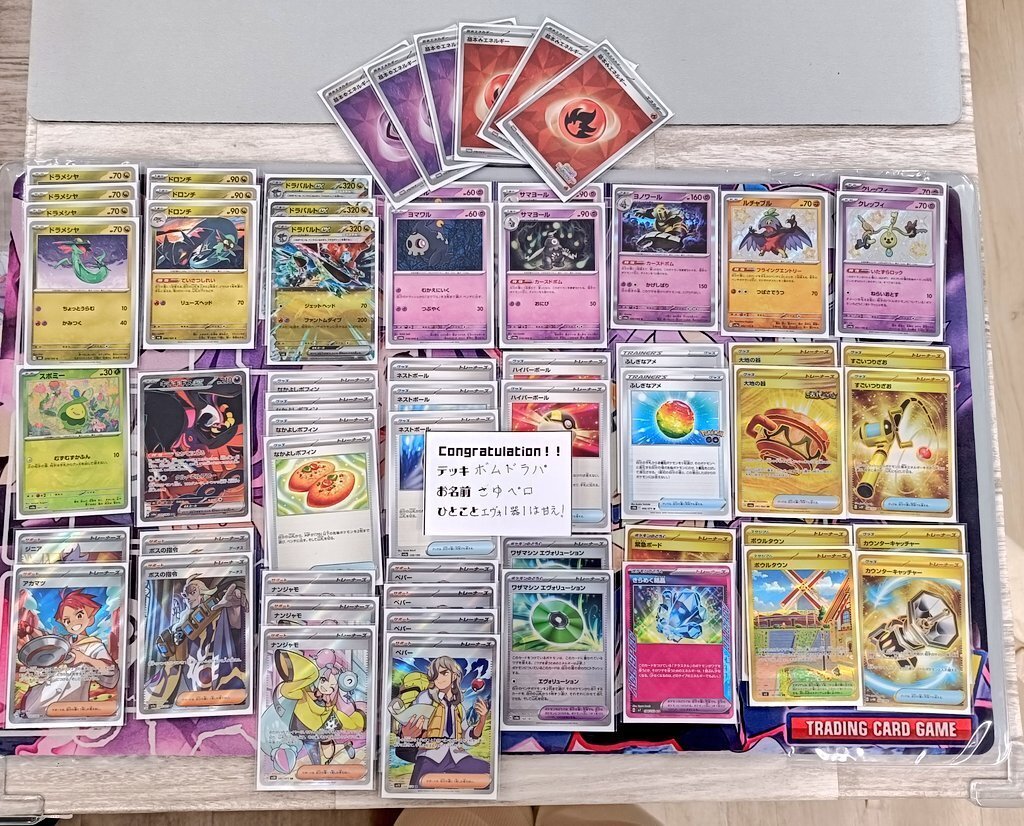 2025/01/29 ジムバトル開催結果｜TOYGER TCG