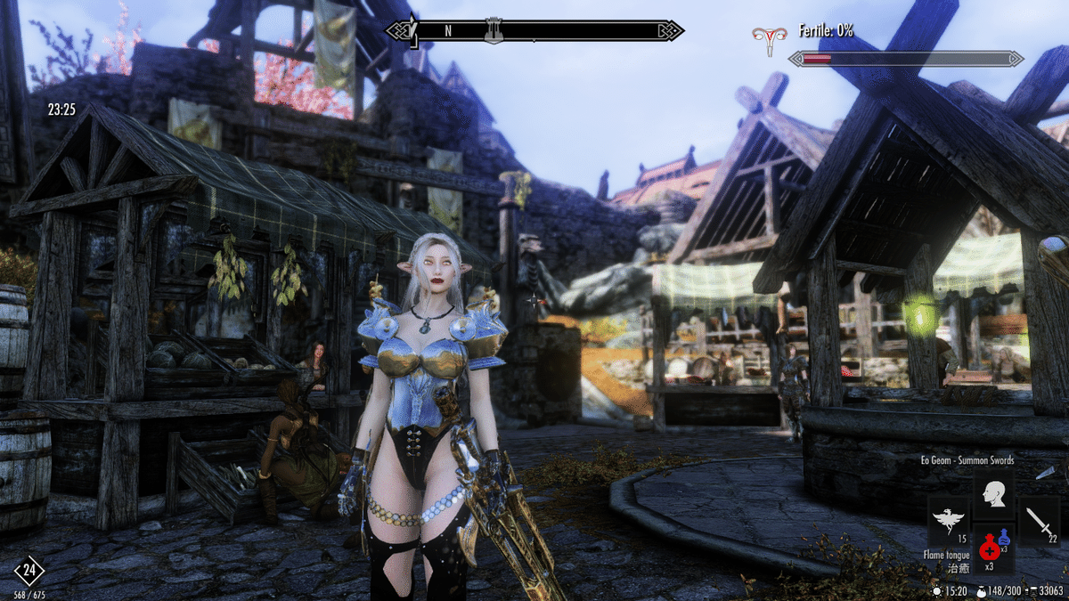 【Skyrim SE】Community Shaders 1.1.15を使ってみた｜takamitsu_h