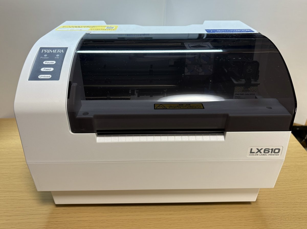 カッター付ラベルプリンタLX610で商品ラベル作成｜Yamasan