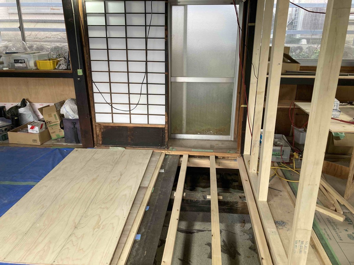 miku-labo ハナレ改装記 その2（1月）｜みくラボ