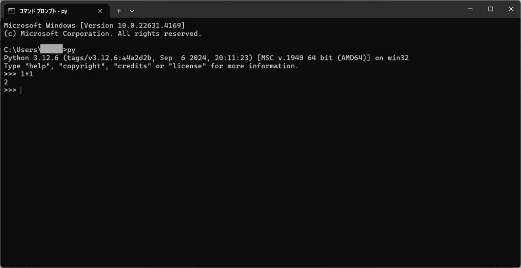 Pythonをはじめる｜7enomoto