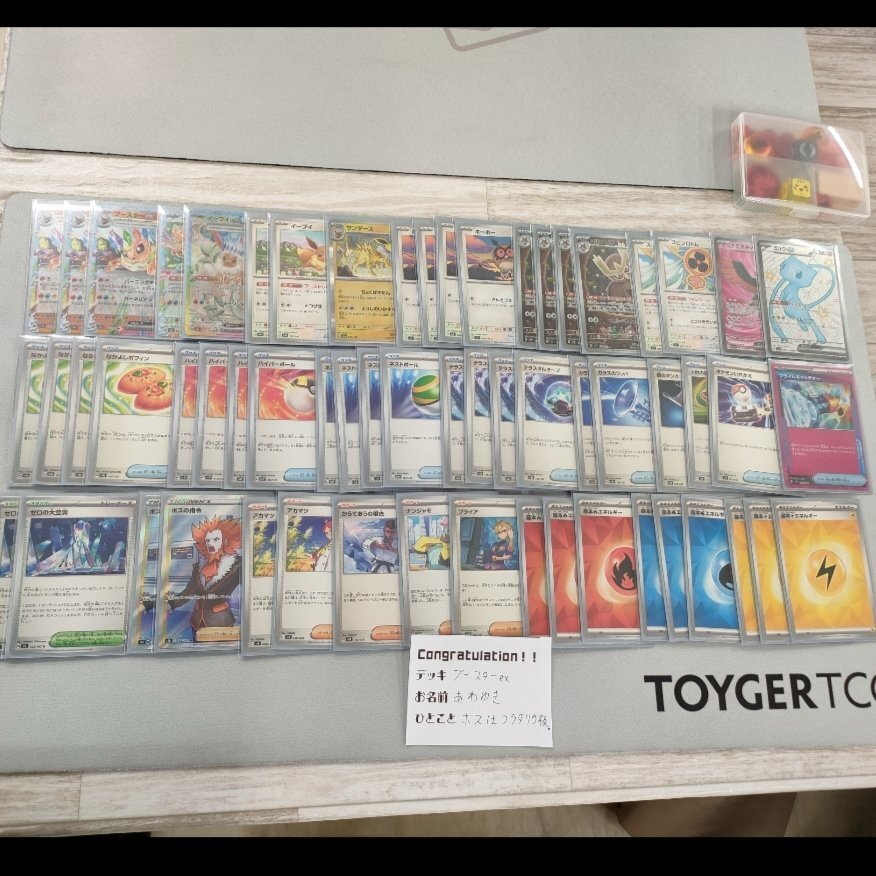 2025/02/02 ジムバトル開催結果(13時の部)｜TOYGER TCG