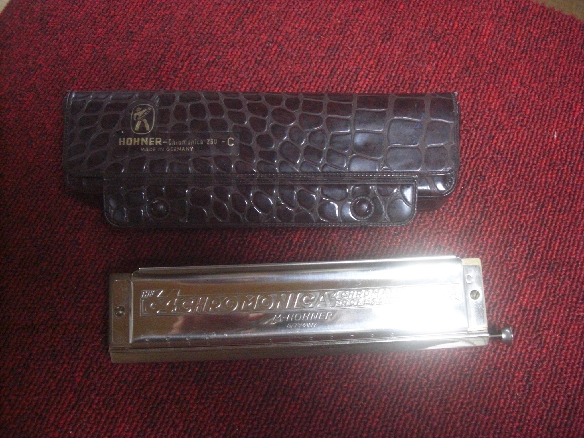 アンティーク ハーモニカ ドイツ製 HOHNER CHROMONICA 280－C GERMANY ジャンク cb17｜「古民芸かじの ...