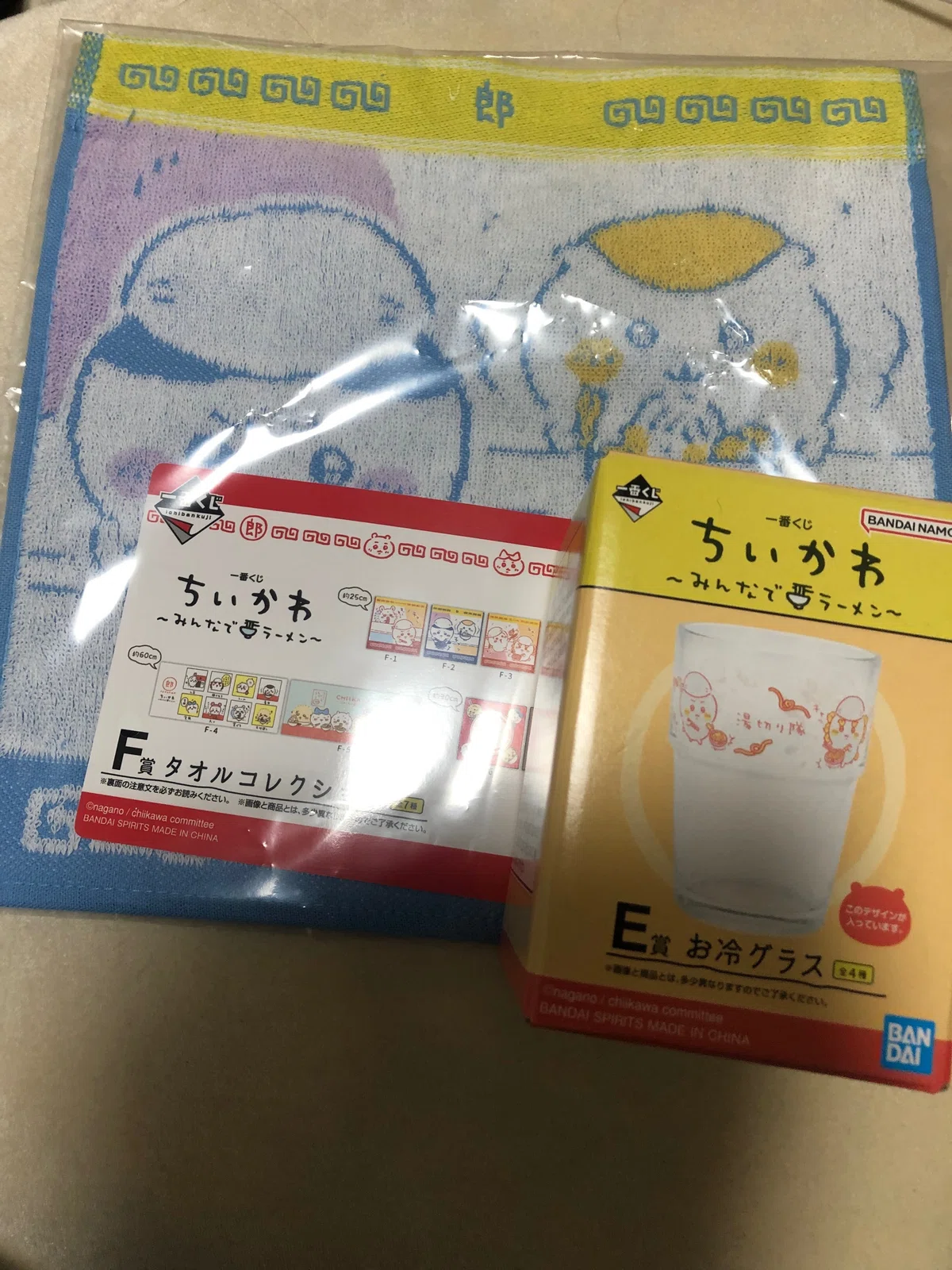 1番くじ〜ちいかわ みんなでラーメン〜｜miyu k