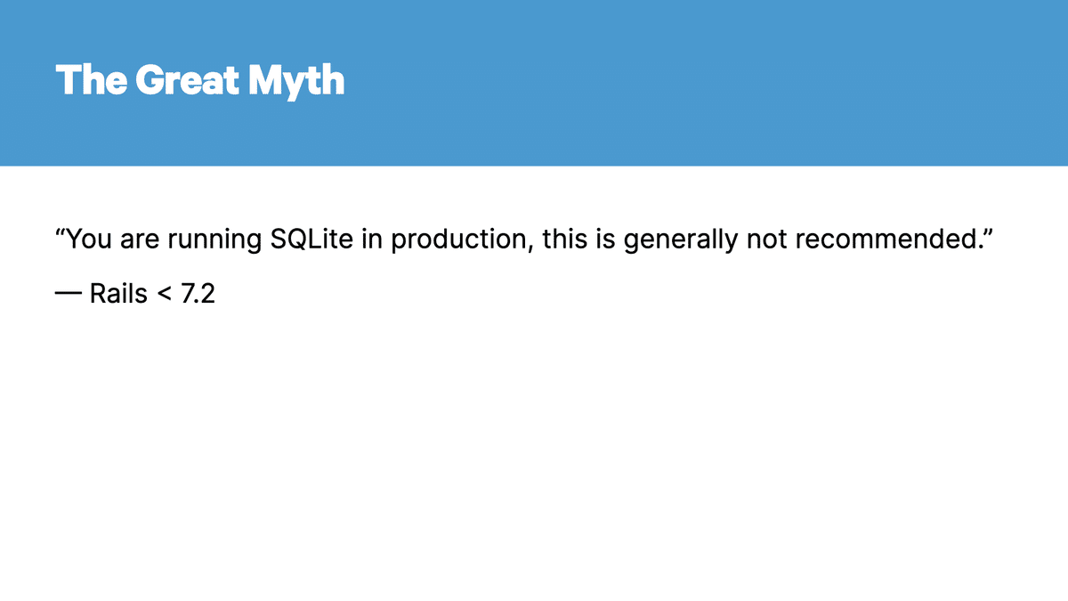 🛤 Rails 8はSQLiteで大幅に強化された「個人が扱えるフレームワーク」（翻訳）｜YassLab 株式会社