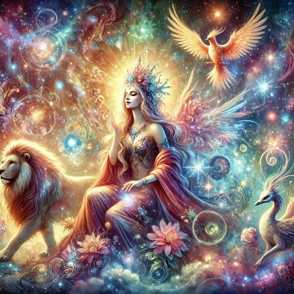 #228[生成AI]気がつけばそこにある、友情とご縁,薬の女神,試作画集(2)[Copilot]｜久藤 あかり | はじめまして！