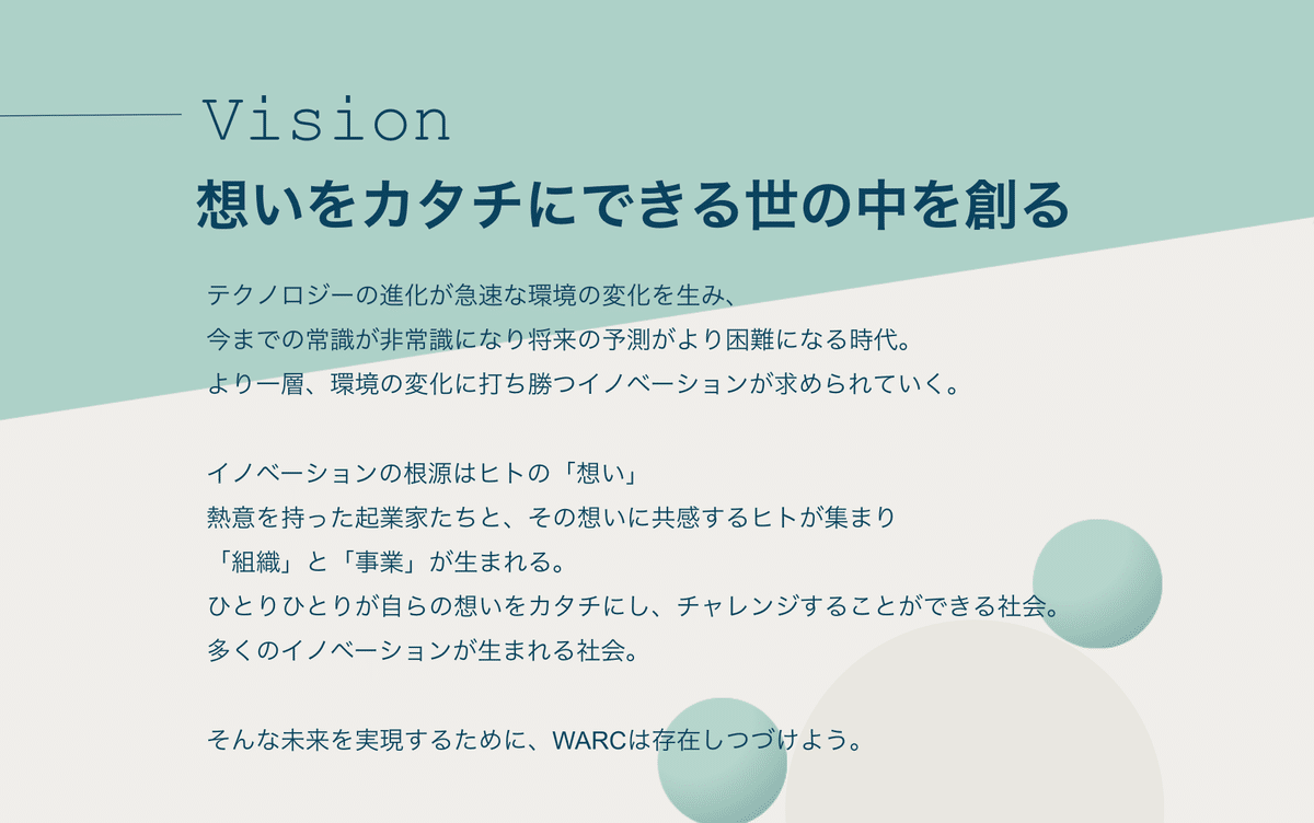 CEO山本の2024年振り返りと2025年からのWARCについて｜株式会社WARC