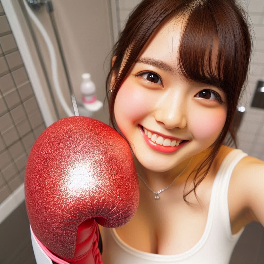 Bathroom（浴室女子ボクサー）｜Q-MiMi