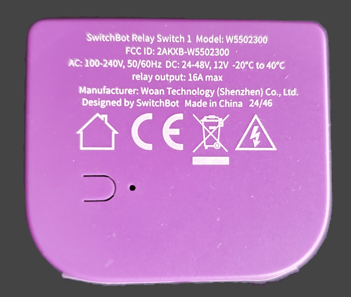 SwitchBot Relay Switch 1（Power Measurement 機能なし・DC12Vで駆動可能）をDC12Vで試してみました（スイッチボット リレースイッチ 1）｜BB-8