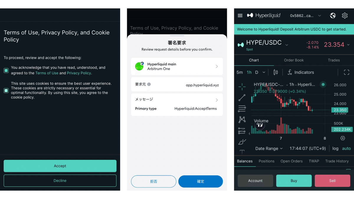 Hyperliquid 取り扱いマニュアル｜Murphy_BTC