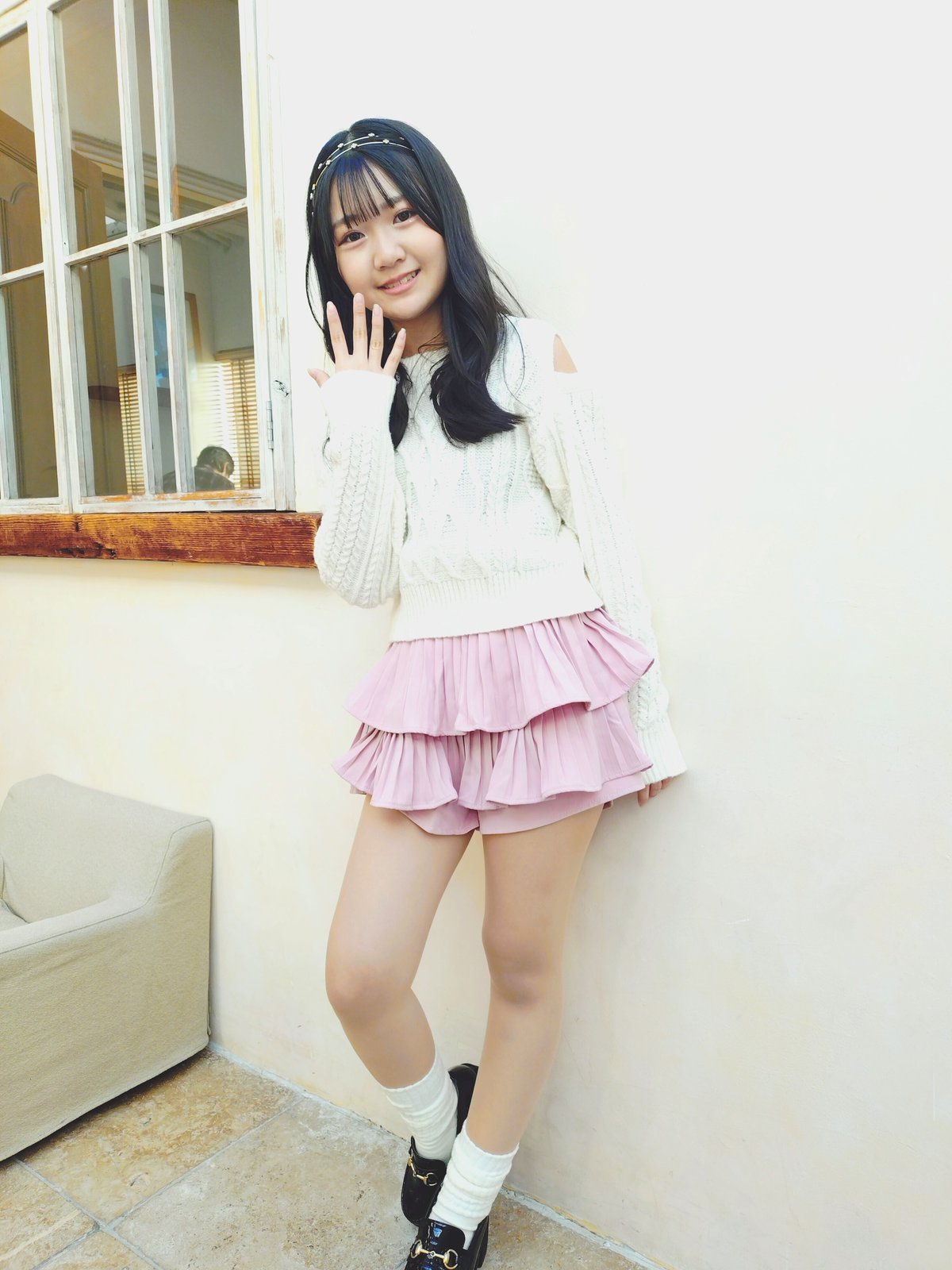 るりんちゃん（JC2）2025/01/11東京アイドル劇場×TIP撮影会 ＠スタジオエコロ｜蒼羽あき