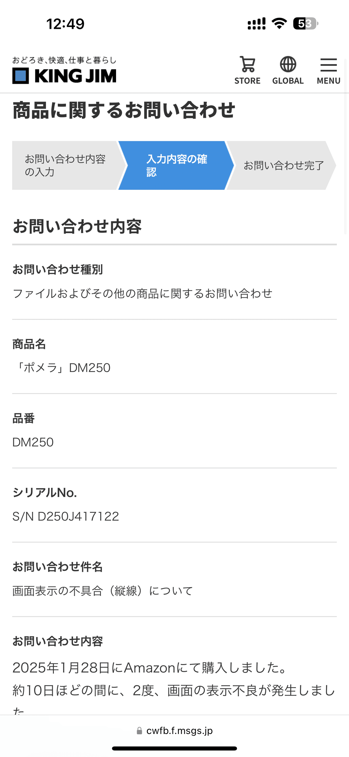 ポメラDM250の不具合。修理に出してみた（1）｜jen織田アツシ
