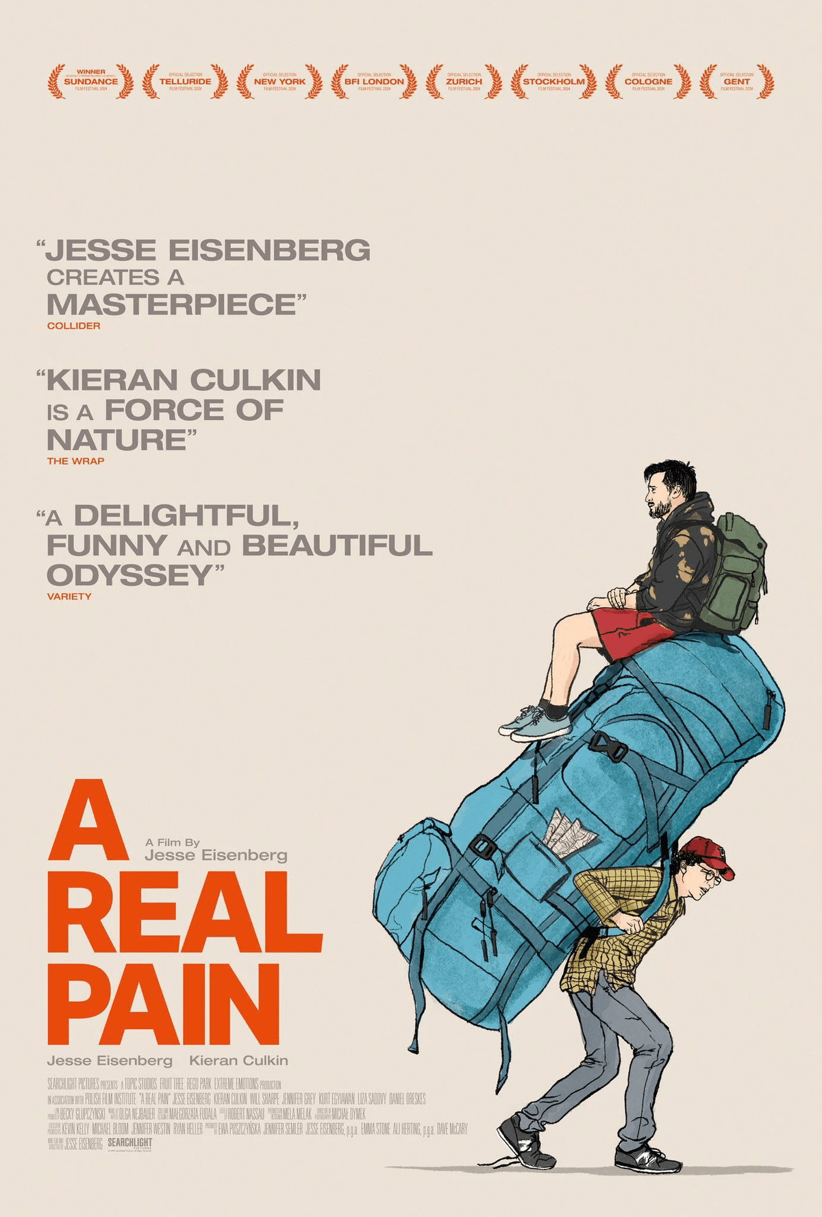 A REAL PAIN / リアル・ペイン 〜心の旅〜（2025年1月31日劇場公開）｜eigadays