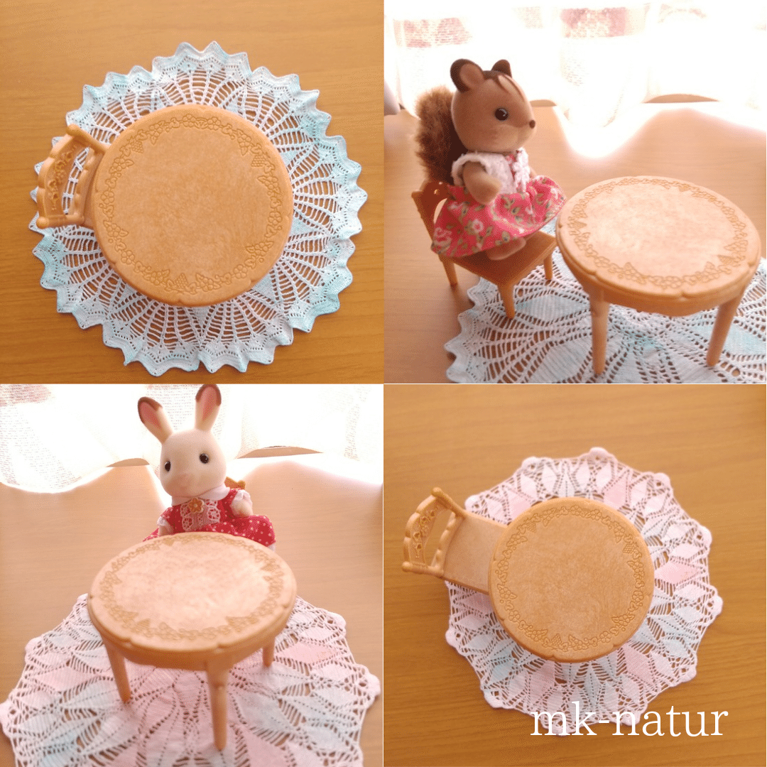 手染めのドイリーと1月の振り返り｜mk_natur