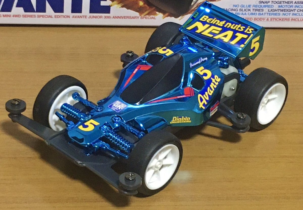 【ミニ四駆】初レビュー！「原点」レーサーミニ四駆の過去、現在、そして未来【アバンテJr./ネオVQS/エレグリッター】｜popo