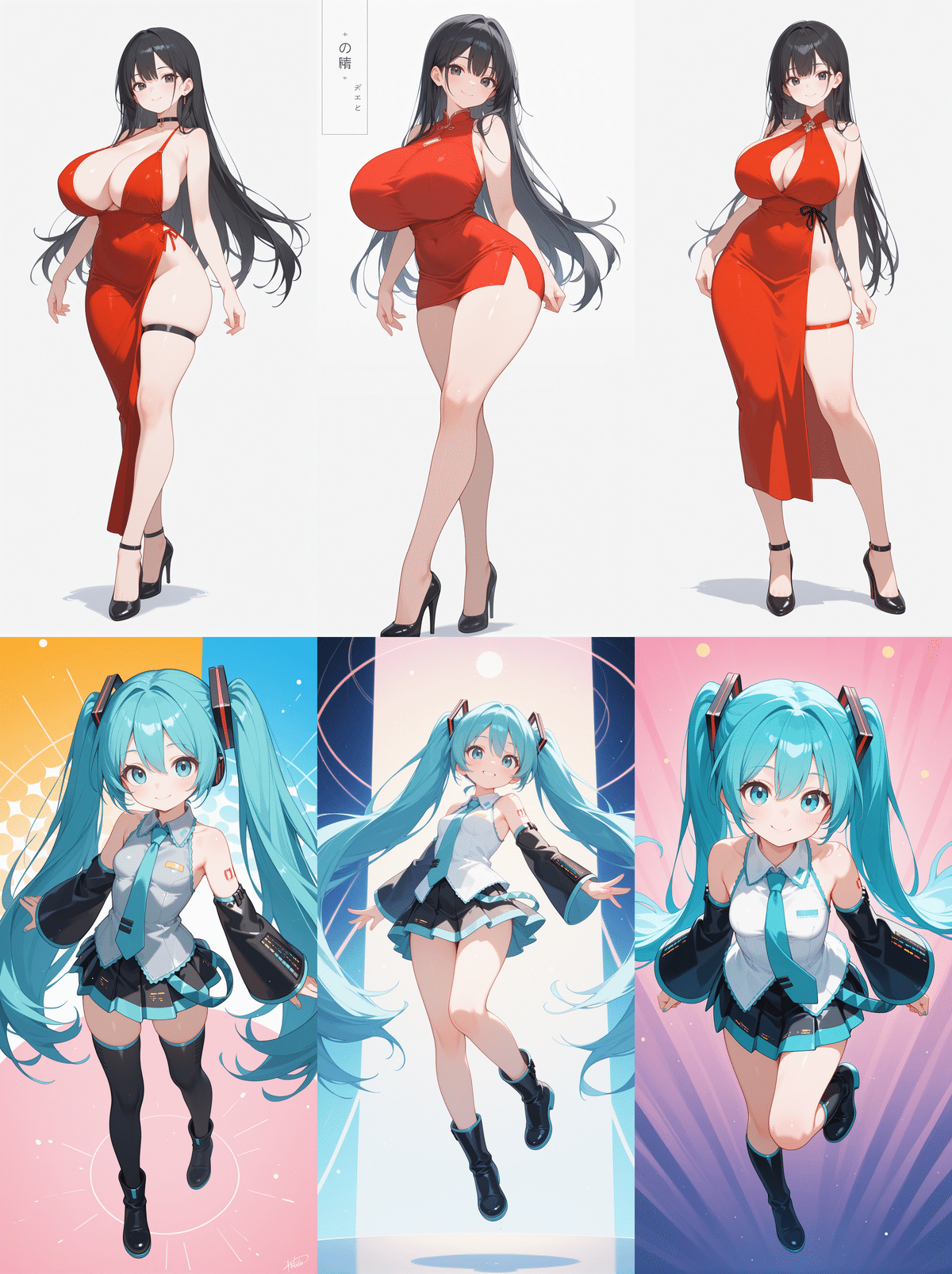 Stable diffusion チェックポイントのご紹介・アニメ系チェックポイント編その②（Illustrious系派生チェックポイント）｜Kei Aono