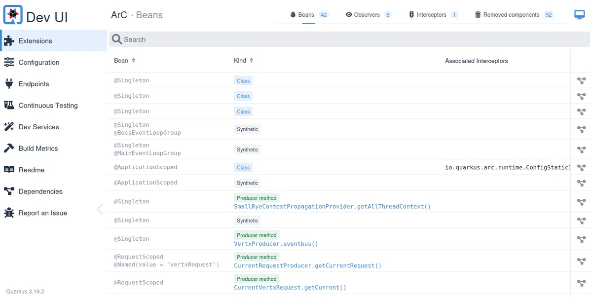 Quarkusによる開発者の生産性向上: ③Dev UIを使ってアプリケーションの設定や管理を直感的におこなう｜neverbird